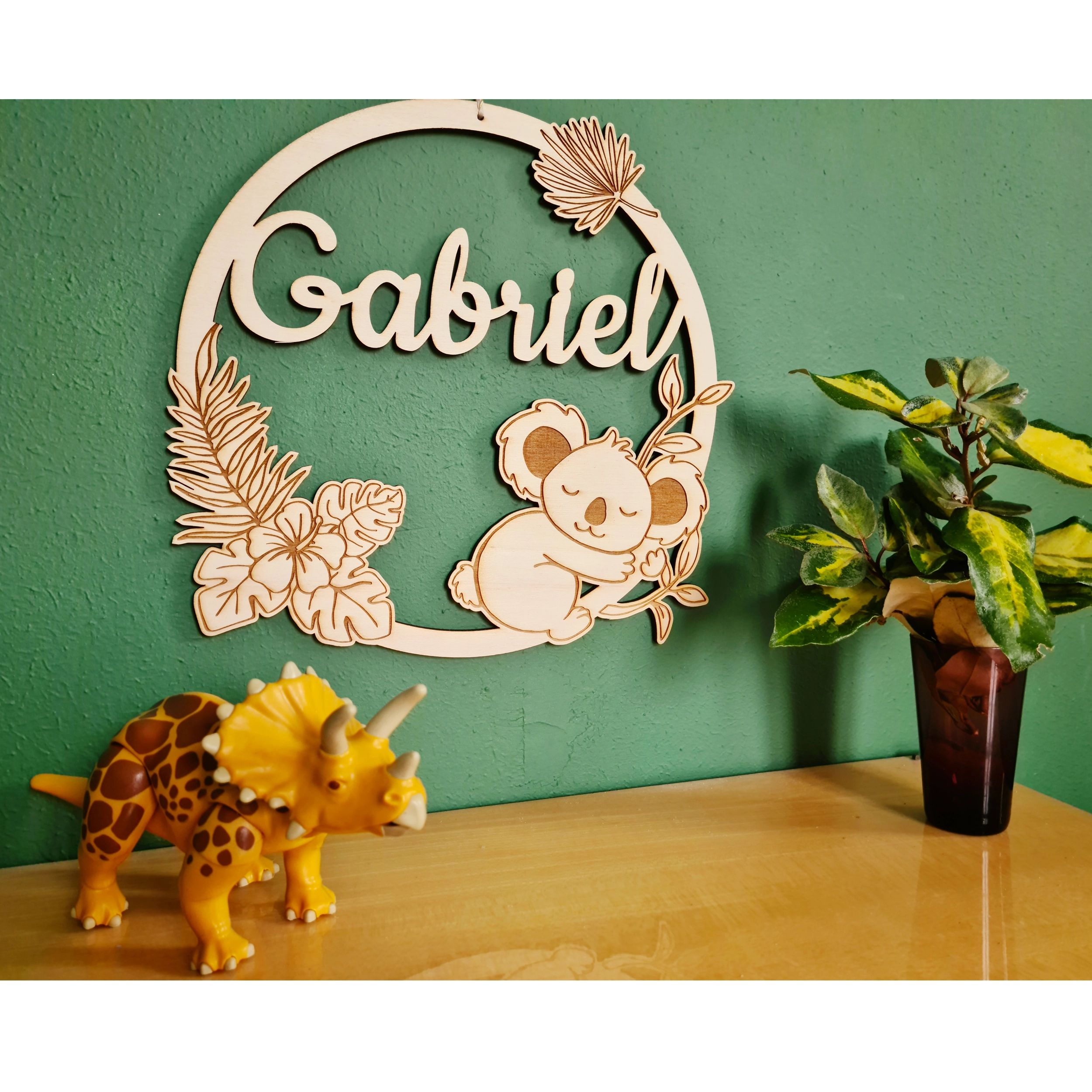 Décoration murale - Tao le koala - Atelier Nanajo